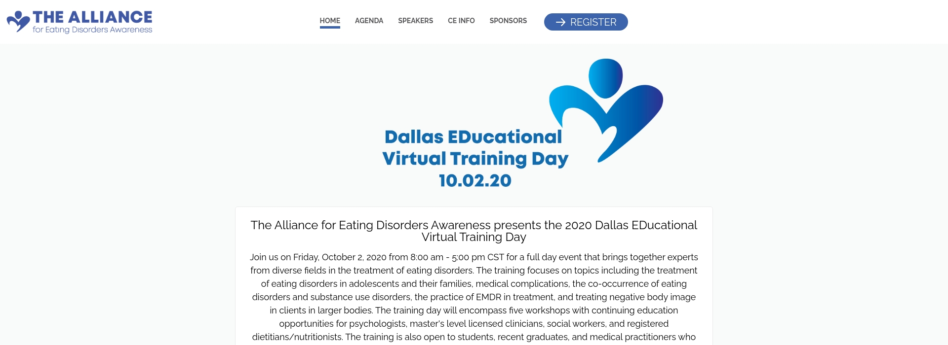Dallas EDucational Virtual Training Day